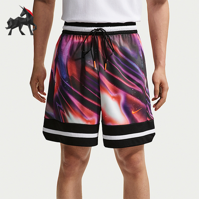 Nike/耐克正品夏季男士休闲时尚印花系带透气运动短裤IR6283-100