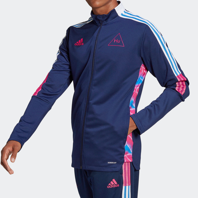 Adidas/阿迪达斯正品菲董联名运动训练男子长袖夹克外套 GI7451