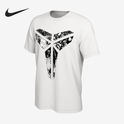 Nike耐克正品字母数字印花男圆领透气轻质短袖T恤HQ4038-100