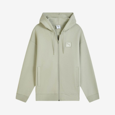 Puma/彪马官方正品ES新款男浅灰绿宽松柔软夹克外套636315-68