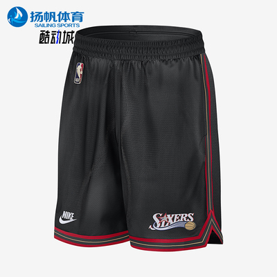 Nike/耐克正品Dri-FIT NBA男士透气复古干爽训练短裤HQ5258-010