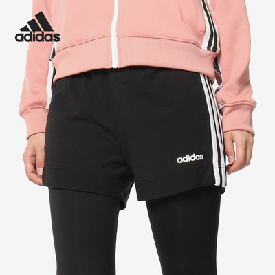 Adidas/阿迪达斯官方正品W E 3S SHORT女子运动训练短裤 DP2405