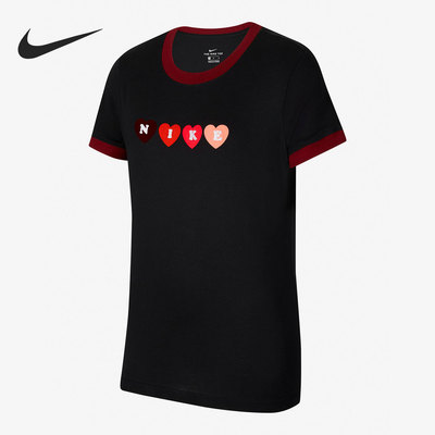 Nike/耐克正品当季新款SPORTSWEAR大童女孩运动休闲T恤DC7724-010