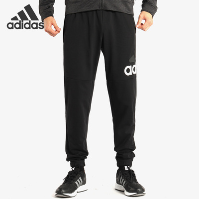 阿迪达斯男子针织束脚运动长裤