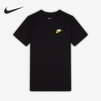 Nike/耐克正品夏季新款短袖儿童休闲运动圆领T恤DV9714-010