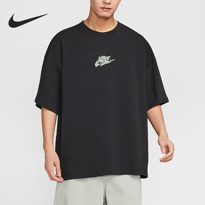 Nike/耐克官方正品夏季男士宽松休闲柔软透气运动短袖IH7290-010
