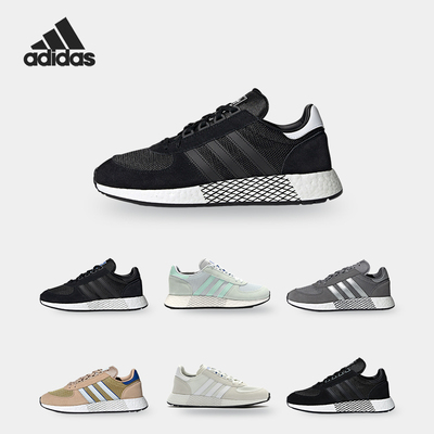 阿迪达斯正品耐磨低帮运动女板鞋
