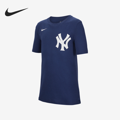 Nike/耐克正品夏季大童复古时尚简约运动短袖T恤II5451-410