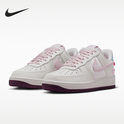 Nike/耐克正品Air Force 1女士日常低帮系带透气休闲鞋IQ4937-161