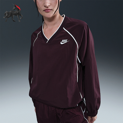 Nike/耐克正品Sportswear女士宽松休闲运动长袖套头衫IM7448-652