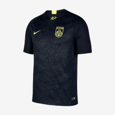 Nike耐克正品国足男客场AU球员版速干轻便舒适球衣925486-010