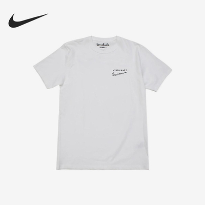 Nike/耐克正品Tom Sachs男女透气简约字母针织短袖T恤DM4732-100