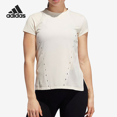 Adidas/阿迪达斯正品夏季新款女子透气舒适圆领短袖EA3341