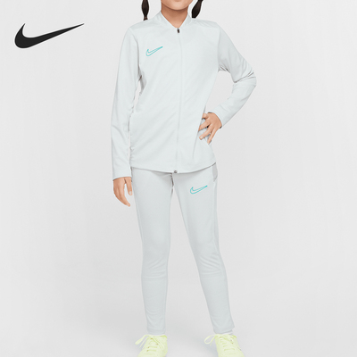 Nike/耐克正品新款大童足球夹克长裤运动时尚套装HJ3715-025