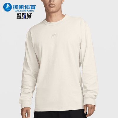 耐克男子圆领运动长袖T恤