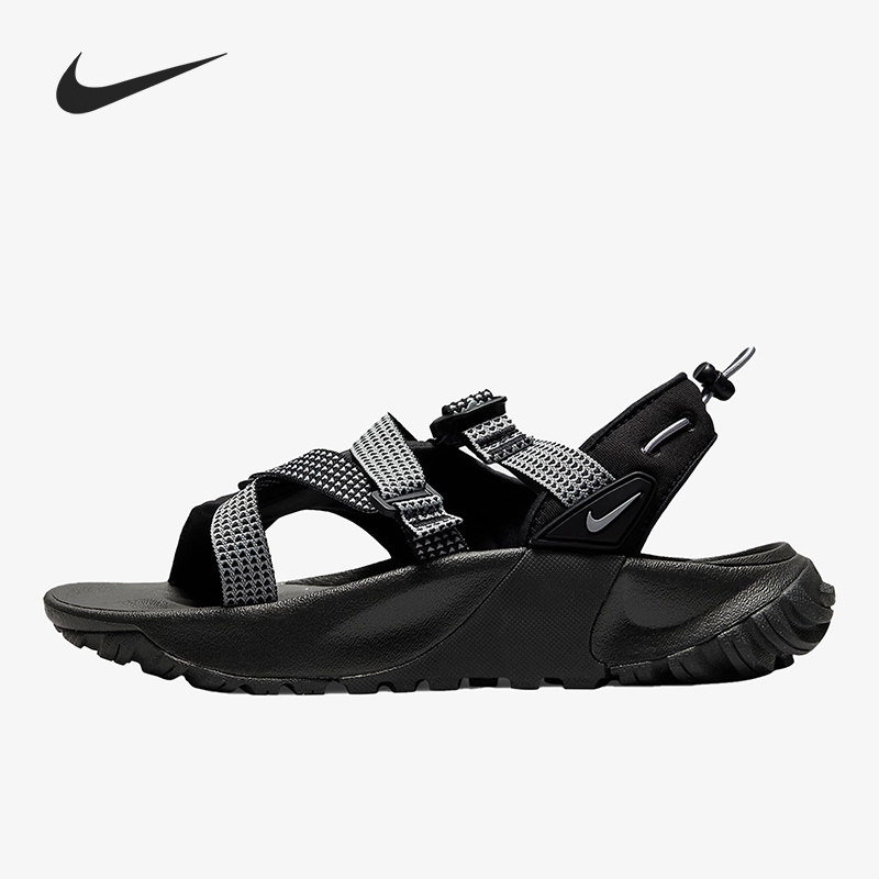 Nike/耐克正品新款男女运动休闲沙滩透气简约凉鞋DJ6601-001