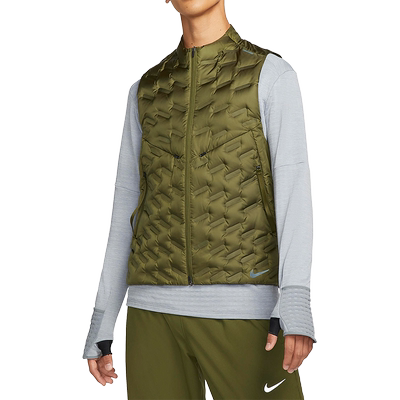 耐克男子羽绒拼接跑步马甲