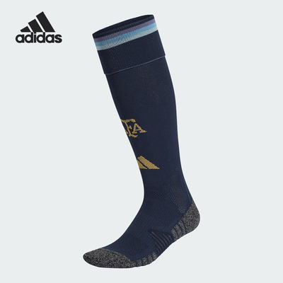 阿迪达斯男女长筒训练运动袜