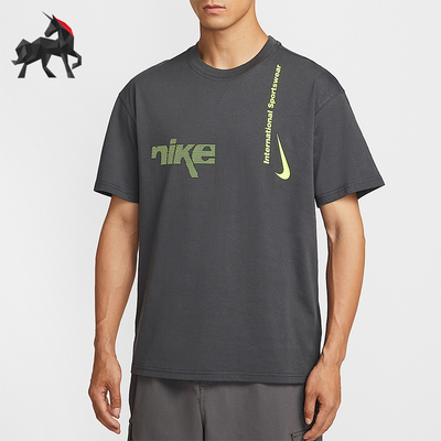 Nike/耐克正品Sportswear男士运动落肩透气休闲短袖HQ9263-060