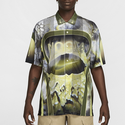 Nike/耐克正品Nocta男士休闲复古潮流运动短袖衬衫T恤FV1939-378