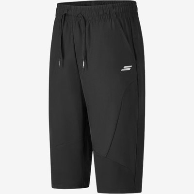 Skechers斯凯奇正品舒享运动休闲系列儿童七分长裤P225B077-0018