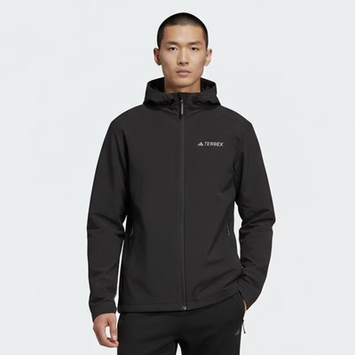 Adidas/阿迪达斯正品2025秋季款男士连帽保暖运动外套JV6233