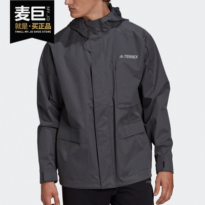 阿迪达斯男子休闲运动连帽外套