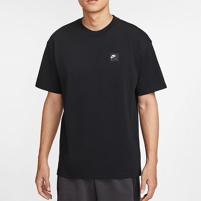 Nike/耐克正品夏季男士圆领宽松运动印花针织透气短袖HQ9249-010