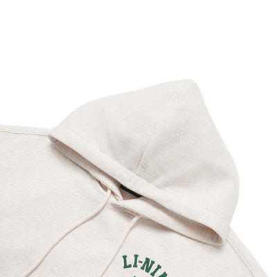 Lining/李宁正品秋季女子运动生活系列连帽加绒套头卫衣AWDTE42