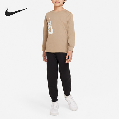 Nike/耐克正品秋季新款小童运动训练休闲简约套装 FB2417-410