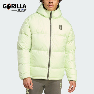 Adidas/阿迪达斯正品2025冬季款男士运动双面穿足球羽绒服JN3077