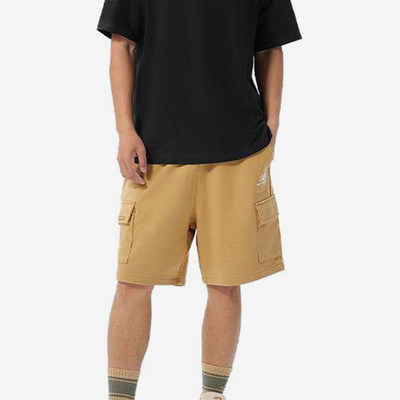 New Balance新百伦正品男宽松直筒印花短裤AMS32367-BYC