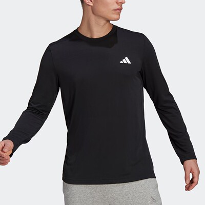 阿迪达斯长袖T恤男秋季新