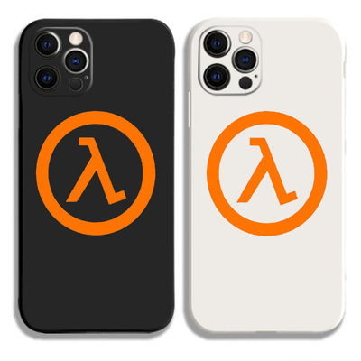 Half Life手机壳lambda适用苹果12华为P40液态11PRO硅胶NOVA45678