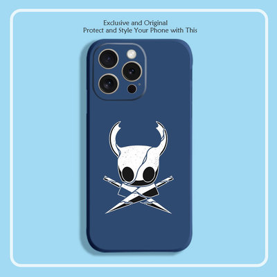 空洞骑士动漫周边简约logo8色液态硅胶12手机壳11适用14MAX苹果15 16 17 PRO红米K70一加VIVO小米13挂绳IQO