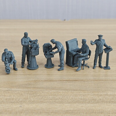 MRY-SFW LYWF015  美国提康德罗加巡洋舰乘员组  5pcs