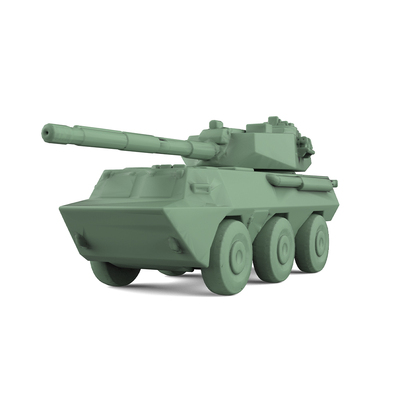 SS350971 1/350 军事模型 中国 PTL-02 轮式突击炮 V2.0 4pcs