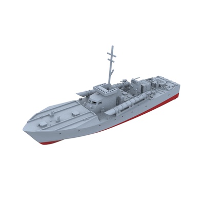 预售SSC48757/S-A 1/48英国 MTB35级沃斯珀鱼雷艇72英尺型1批次
