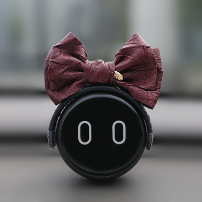 【自制】蔚来NOMI问界帽子M7M8M9汽车装饰褶皱安哥拉红ET5ES6ES8