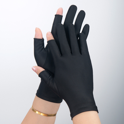 露2指手套防汗采茶氨纶直销通用