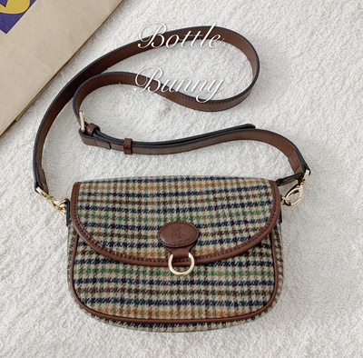 现货马鞍包复古风英伦