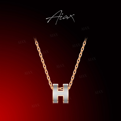 TWINSLULU925银精致H项链