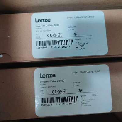 (议价)LENZE伦茨 E84AVSCE1134VX0 变频器驱动