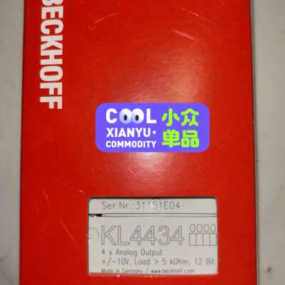 倍福模块 KL4434   齐全 链接议价