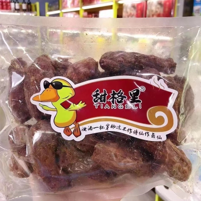 江阴甜格里风干鸭脖400