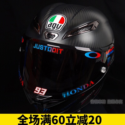 CB400X CB400F 改装 改装 镜片组合贴 头盔贴纸 防水反光反光贴纸