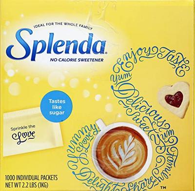 plenda No Calorie Sweetener Value Pack, 1000 Individual Pack