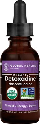 Global Healing Center Detoxadine, Organic Nascent Liquid Iod