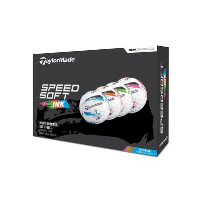 海外代购Taylormade高尔夫球远距离击球速度软手感高对比度