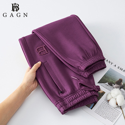 卫裤女秋束脚休闲长裤